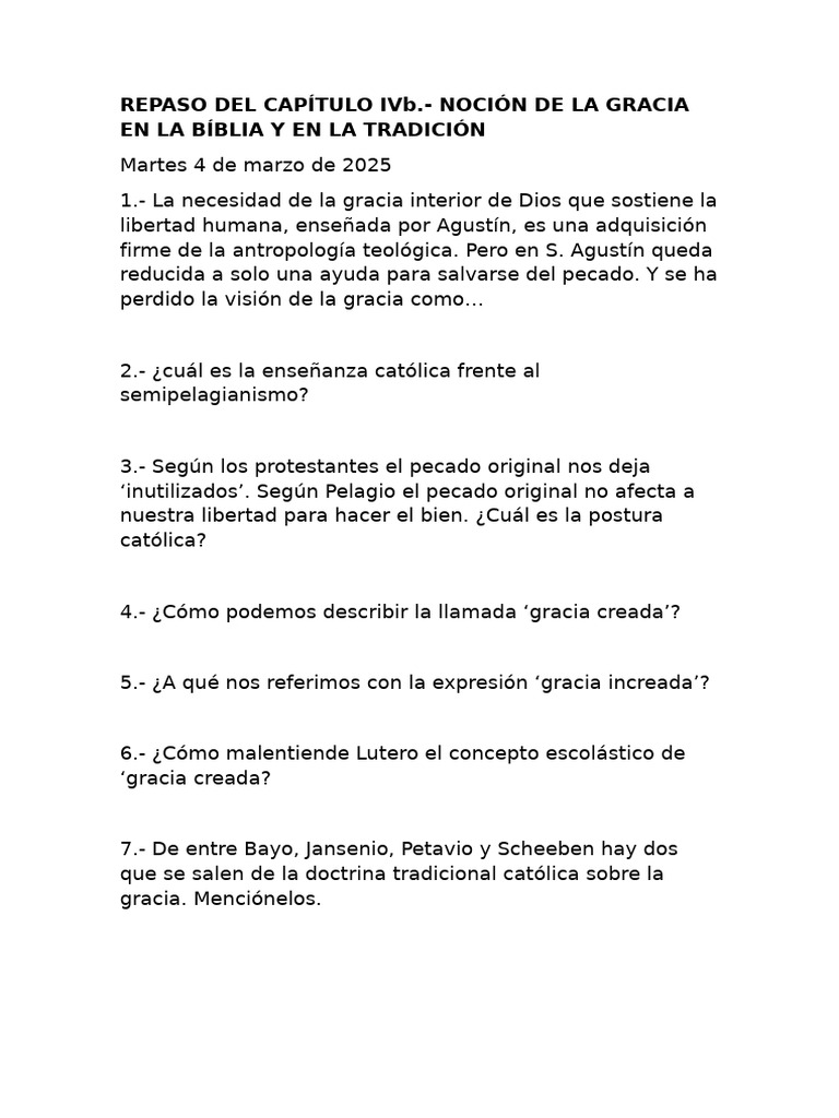 REPASO DEL CAPÍTULO IVb | PDF