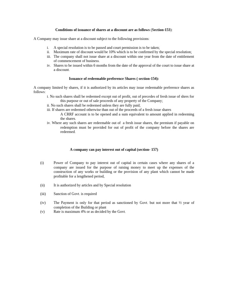 DIN Islam Sir Synopsis 4 | PDF | Liquidation | Corporations