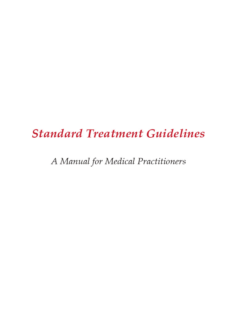 Standard Treatment Guidelines for Tamil Nadu | PDF | Hyperthermia | Fever