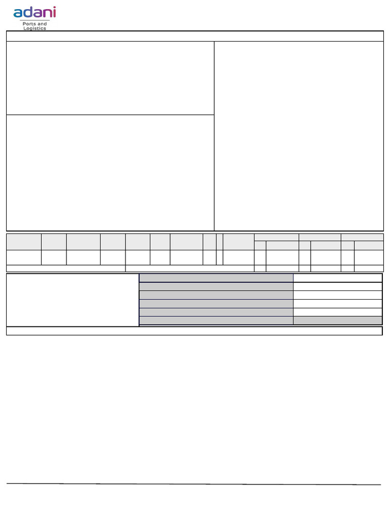 Adani Hazira Port - 213296 | PDF | Payments | Taxation