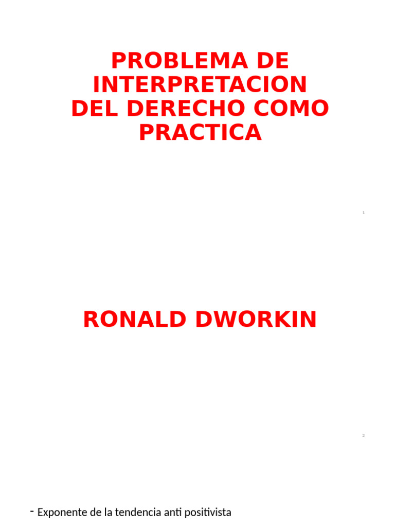 Ronald Dworkin | PDF | Igualitarismo | Derechos
