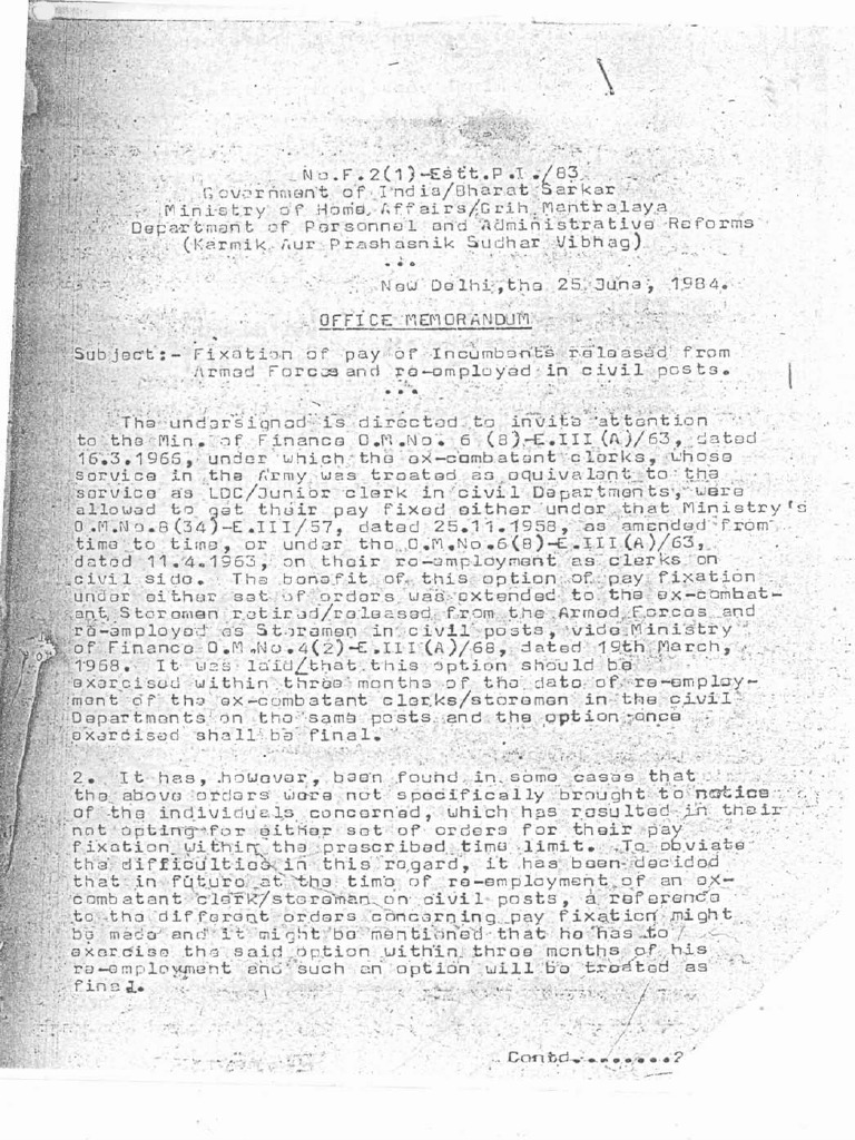2 1 Estt.P.1 83 25061984 | PDF