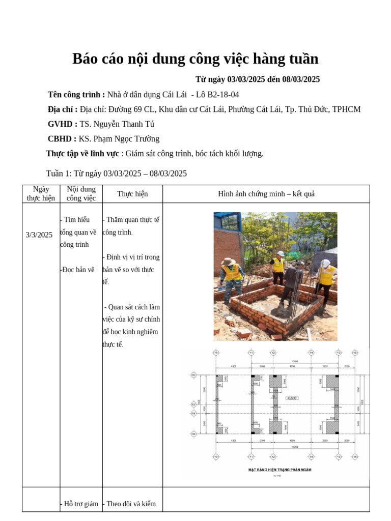 Baocaotuan1_Pham Van Thao | PDF