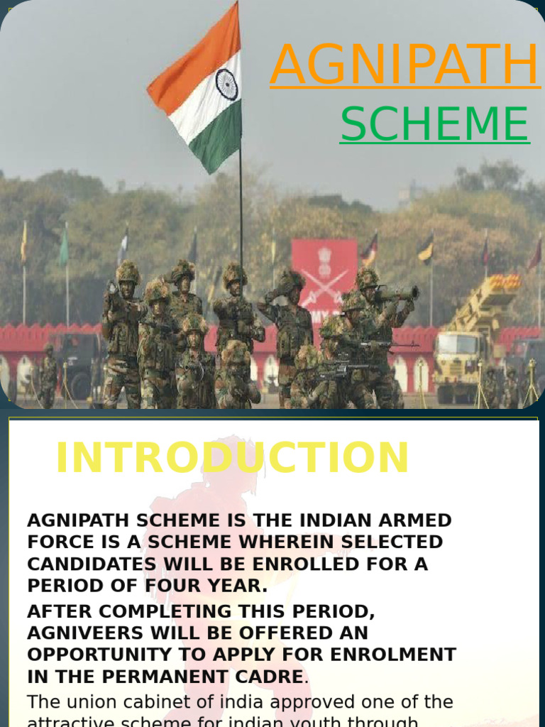 AGNIPATH SCHEME | PDF | Government Of India | Government