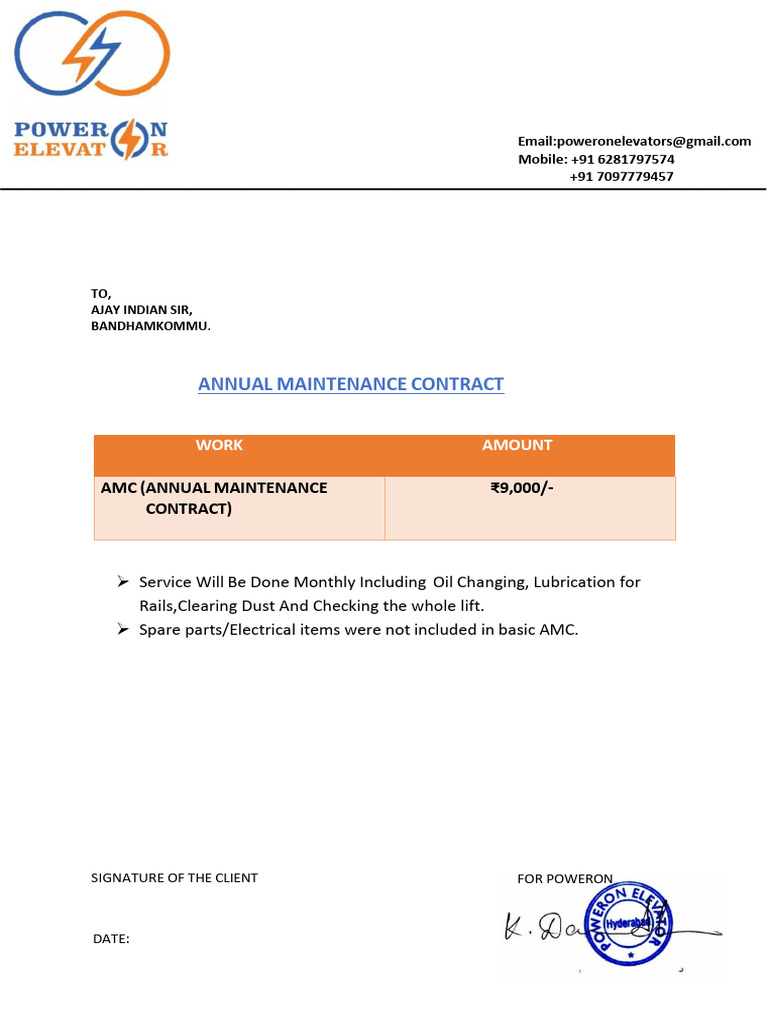 Indian Sir Basic Amc | PDF