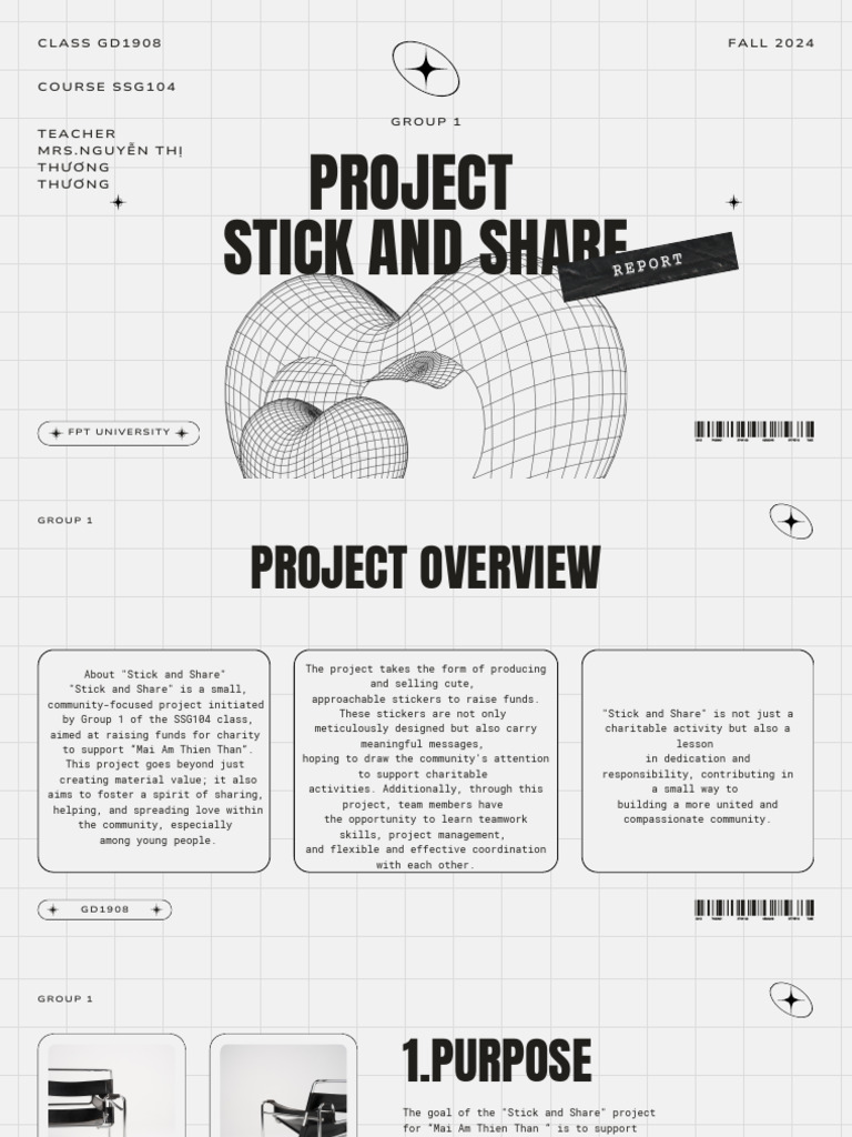 Stick and Share Report Presentation | PDF