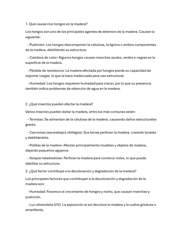 ACT7 | PDF | Madera | Agua