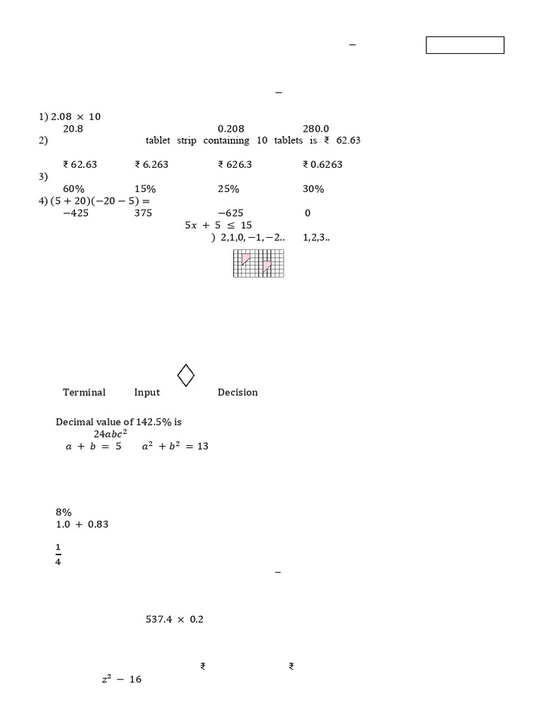7th Maths Term 3 Exam April 2024 Official Question Paper English Medium ...