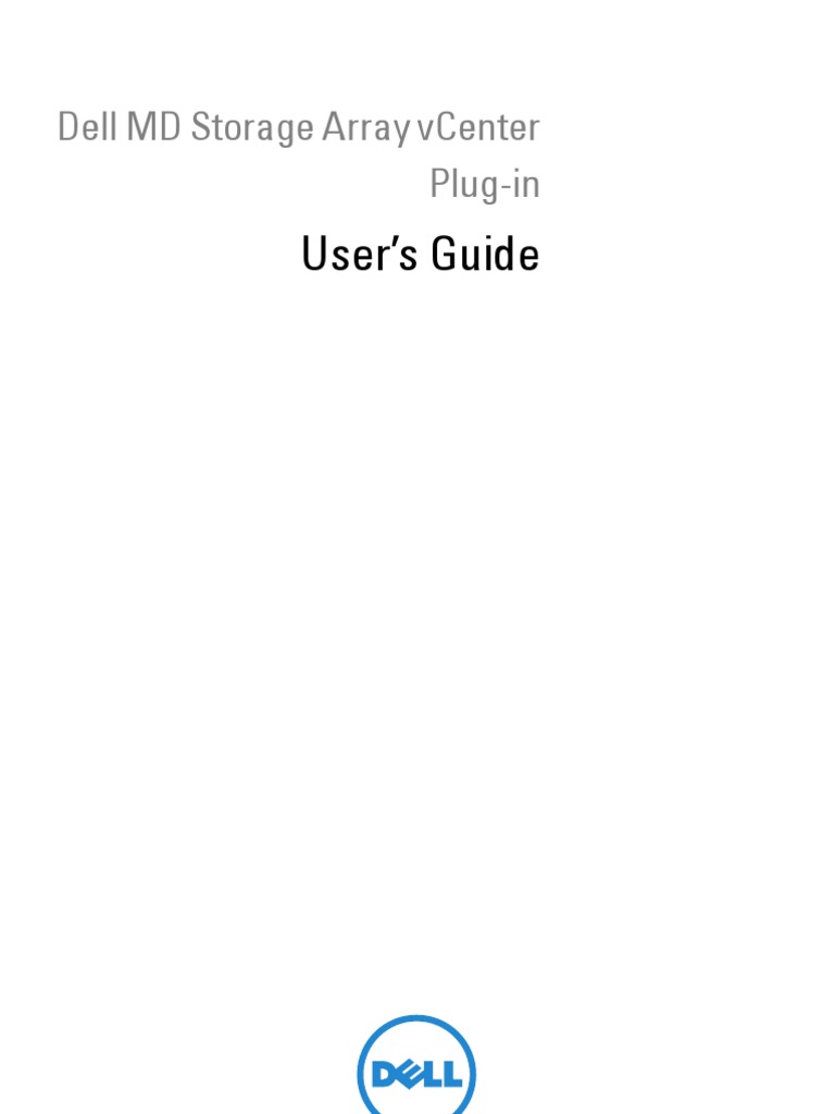 MD Storage Management Vcenter Plugin User Guide | PDF | Transport Layer ...