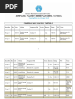 Cambridge May June 2025 Exam Timetable | PDF