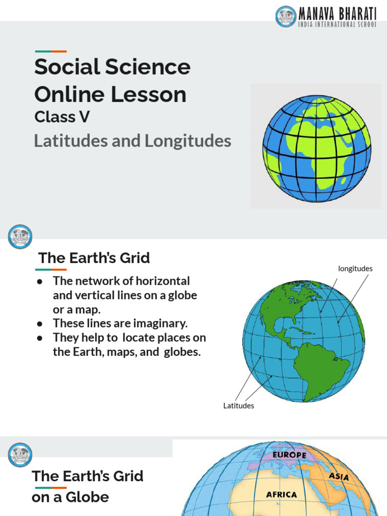 Understanding Earth's Latitudes and Longitudes | PDF | Latitude | Longitude
