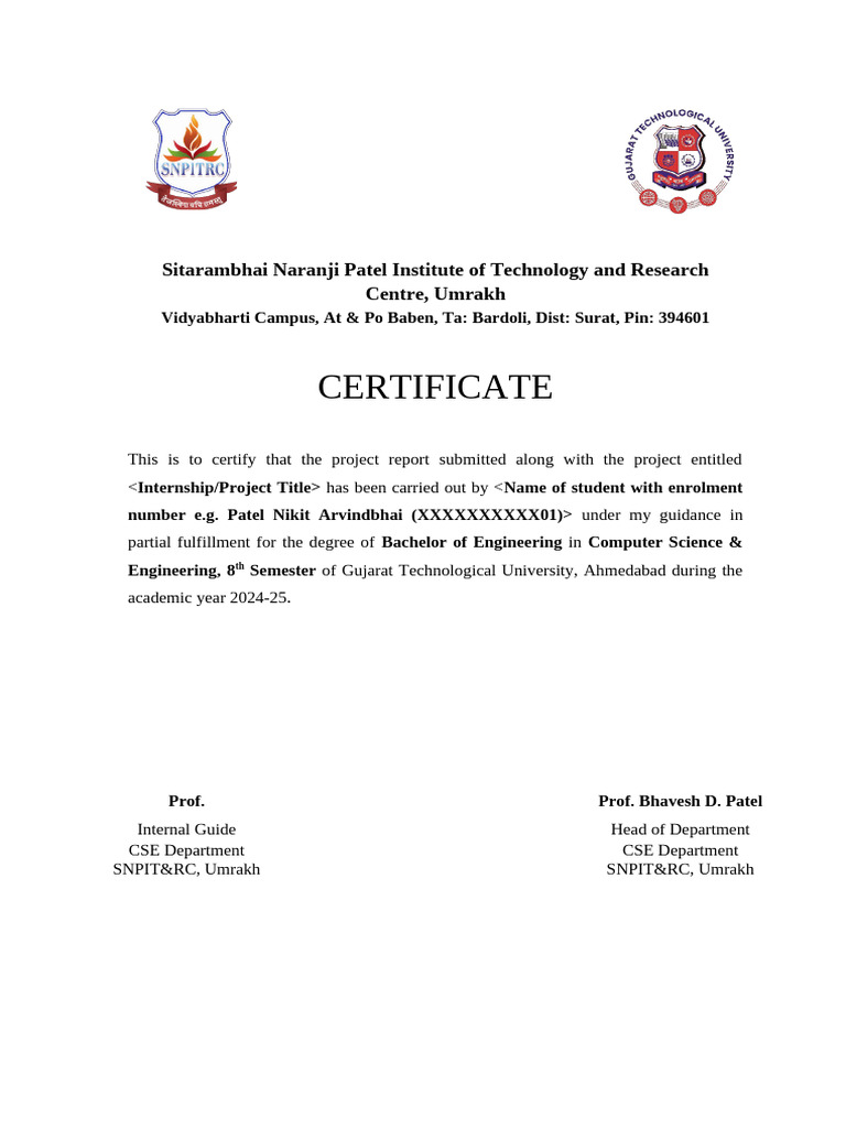 Appendix 2 CSE Certificate | PDF