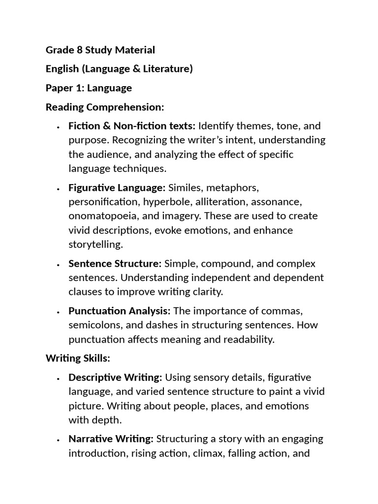 Grade 8 Study Material | PDF | Trigonometry | Trigonometric Functions