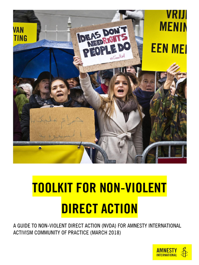 Toolkit for Non Violent Direct Action | PDF | Nonviolence | Risk