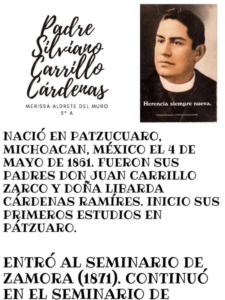 Padre Silviano Carrillo Cárdenas | PDF