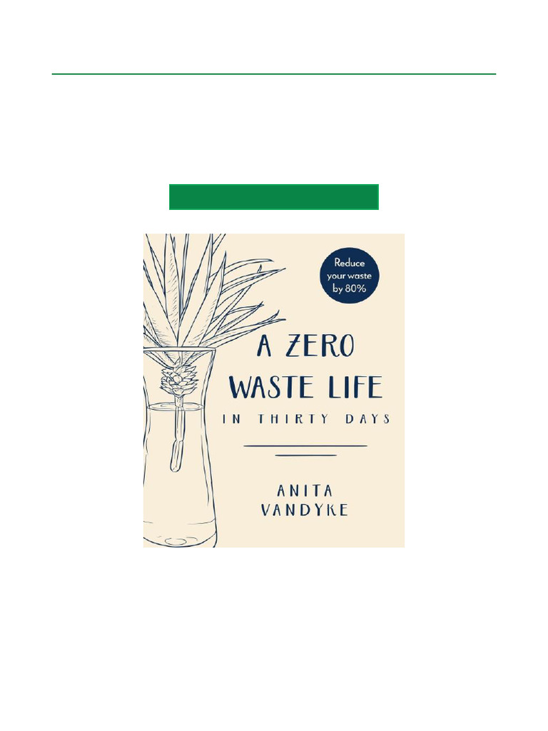 Download A Zero Waste Life In Thirty Days Complete Digital Book | PDF