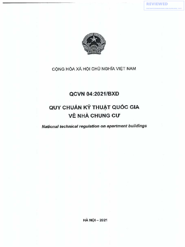 (Thietbipcccbinhduong - Com) QCVN 04 2021 BXD | PDF