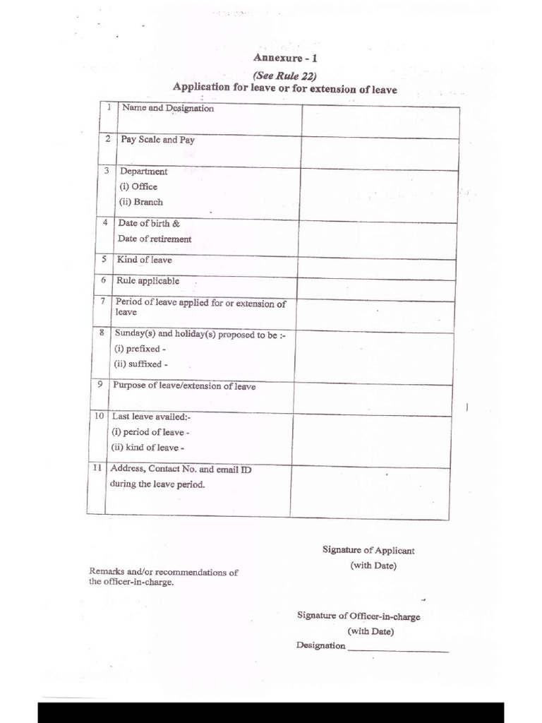 Employee E. L. Leave | PDF