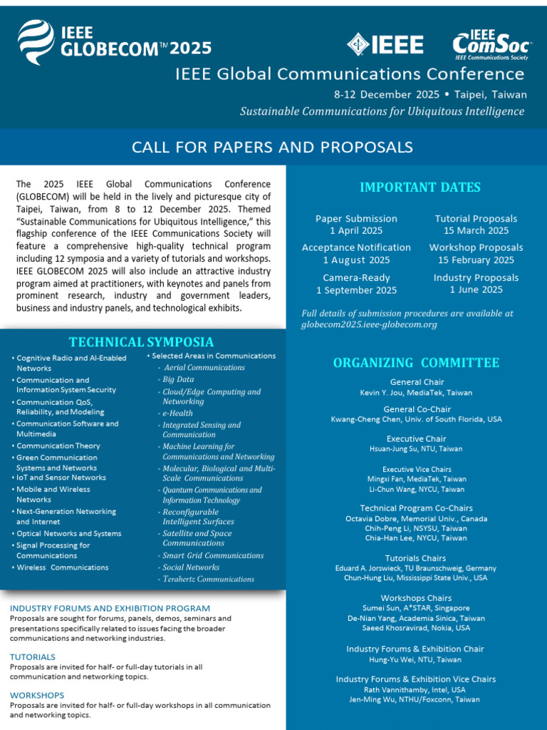 GC25 CFP | PDF | Computing | Computer Science