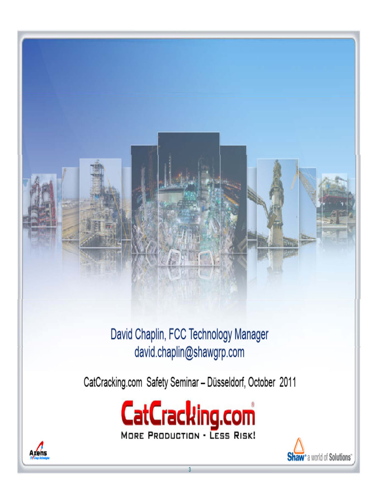 Computational Fluid Dynamics CFD an Effective Tool for FCC Design Improvement and ...