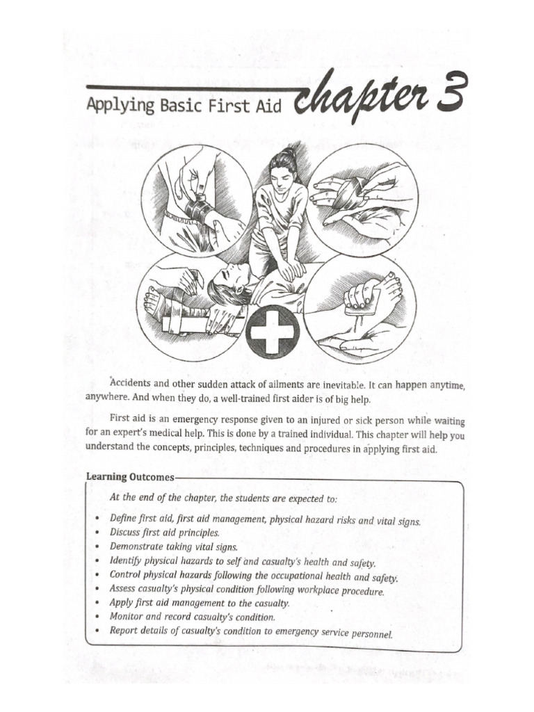 Applying basic fisrt Aid chapter3 | PDF