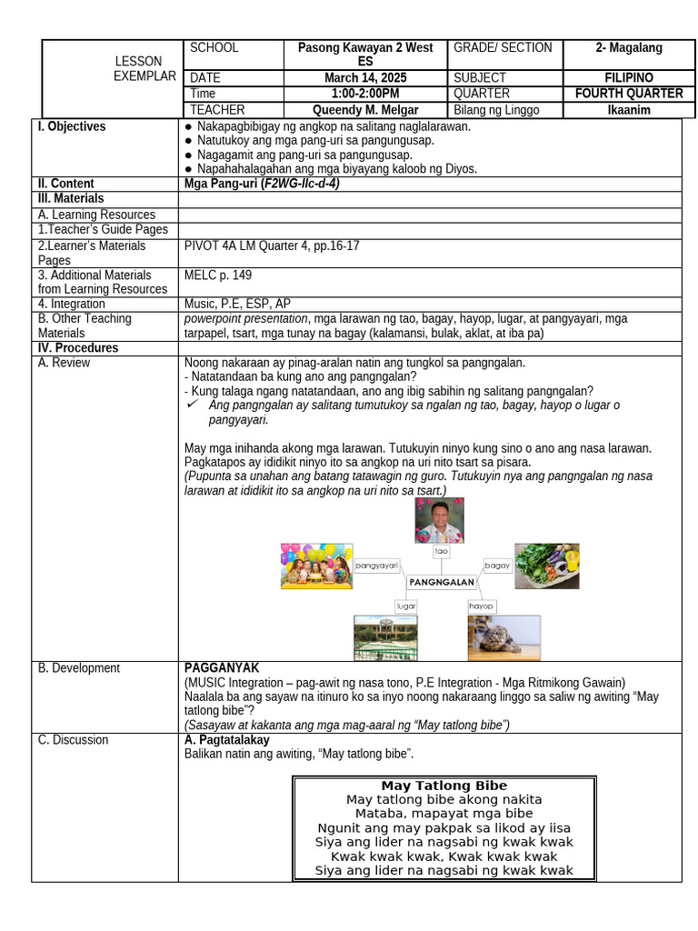 Cot Fil 2 Q4 Le | PDF