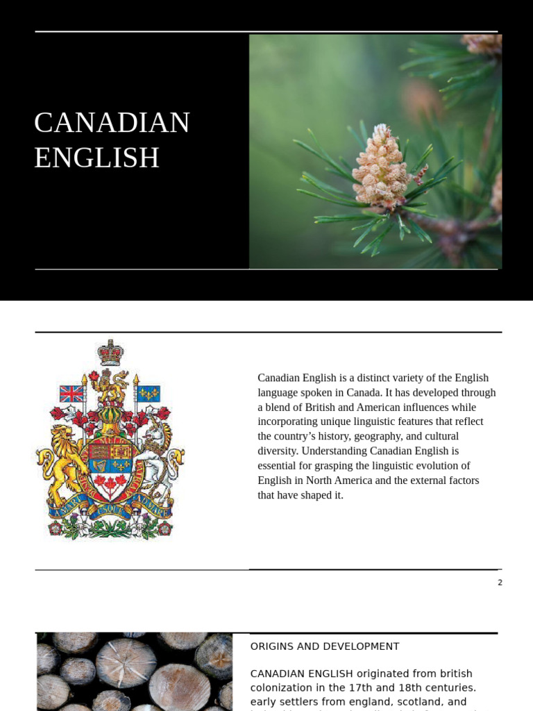 Canadian English | PDF | English Language | Languages
