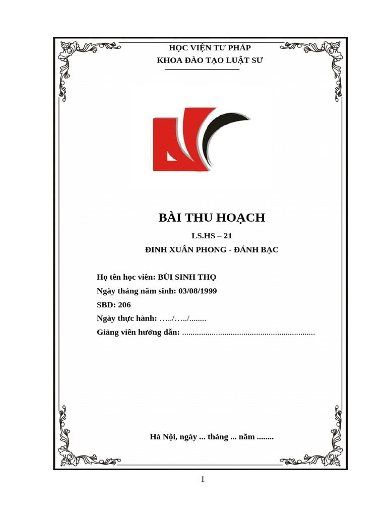 PTXM - Hso Hình S 21 | PDF