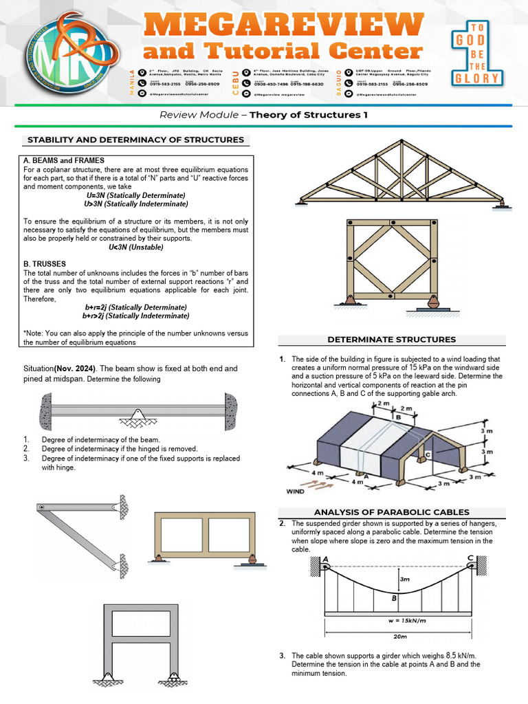 Analysis of a 20m Propped Beam | PDF | Beam (Structure) | Truss