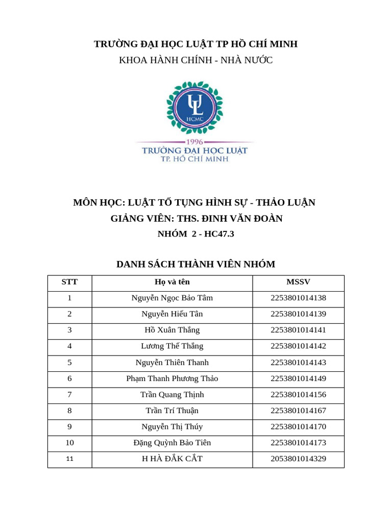Nhóm-2-THẢO-LUẬN-TTHS-4567 - sửa | PDF