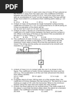 Friction Practice Problems and Solutions | PDF | Friction | Physics