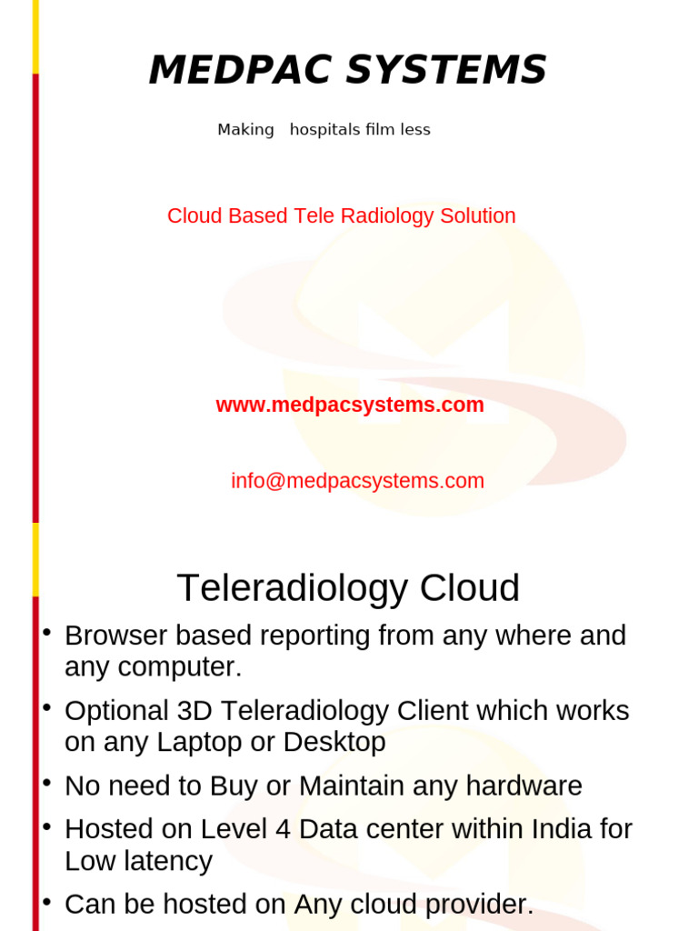 Tele Med Pac Systems | PDF