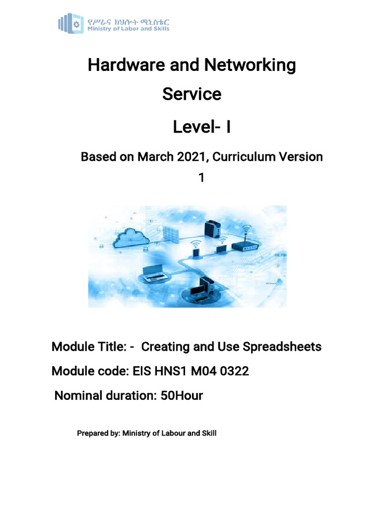 Dejene Dep, T Hns m04 Spreadsheet (1) 2017 E.C | PDF