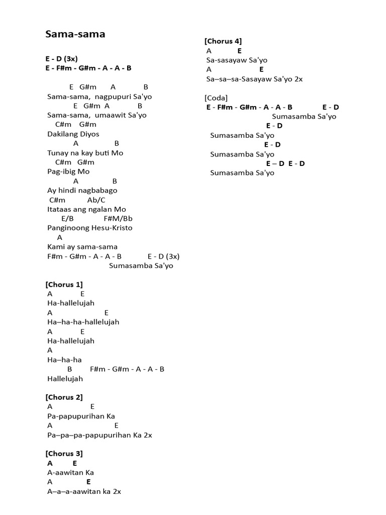 Sama Sama | PDF