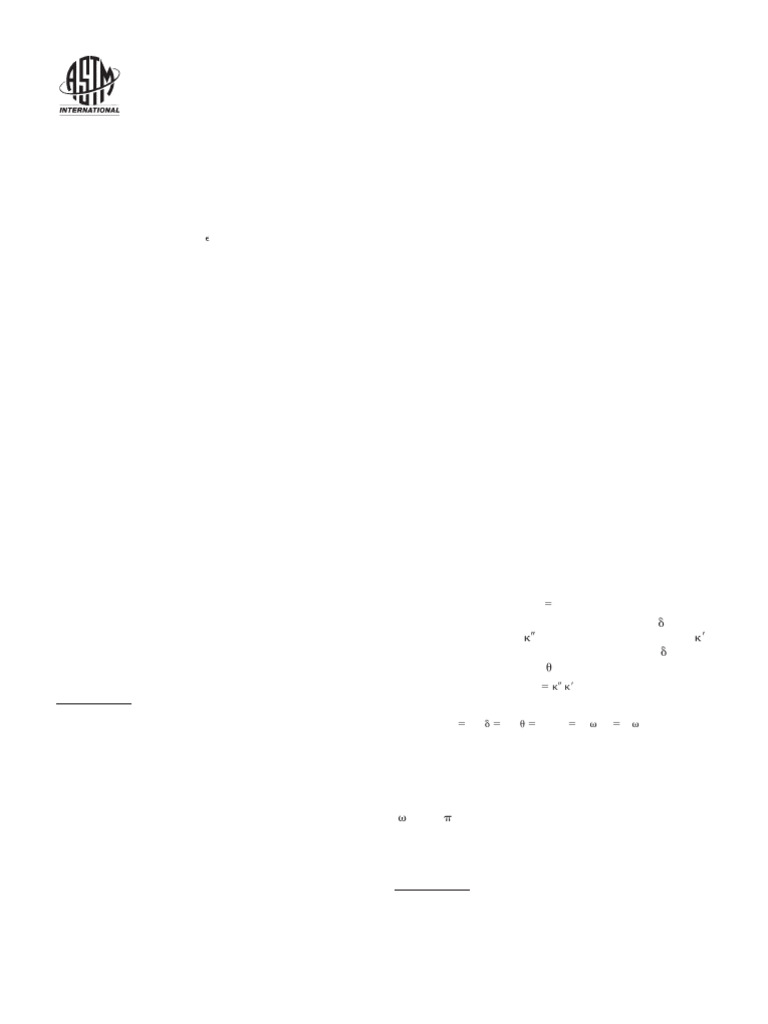 Astm D150-98 | PDF | Capacitance | Permittivity