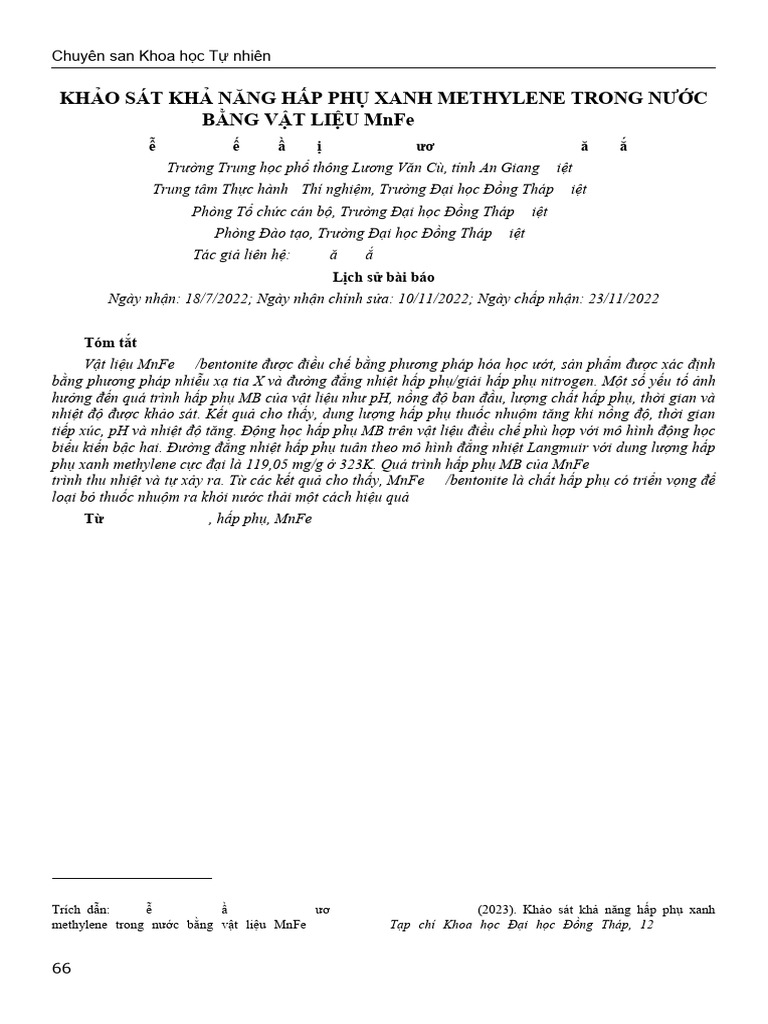 Tap Chi KHDT Tap 12 So 02-66-76-17-28 - Article Text | PDF