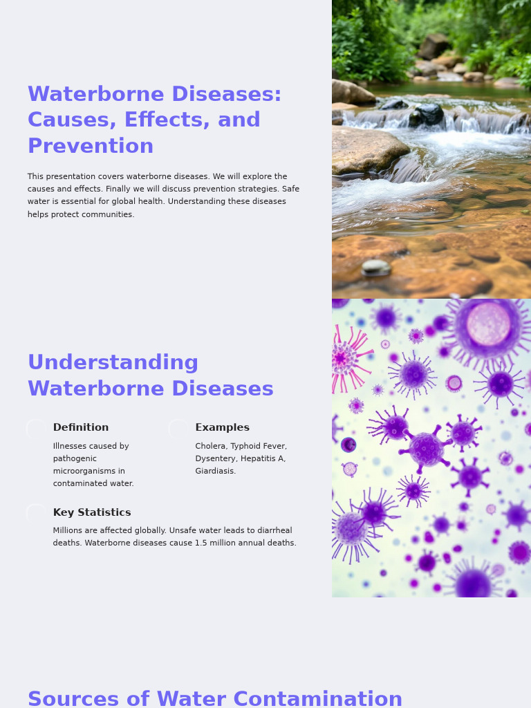 Waterborne-Diseases-Causes-Effects-and-Prevention (1) | PDF | Water ...