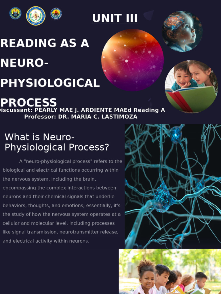 Reading As A Neuro Physiological Process | PDF | Neuron | Brain