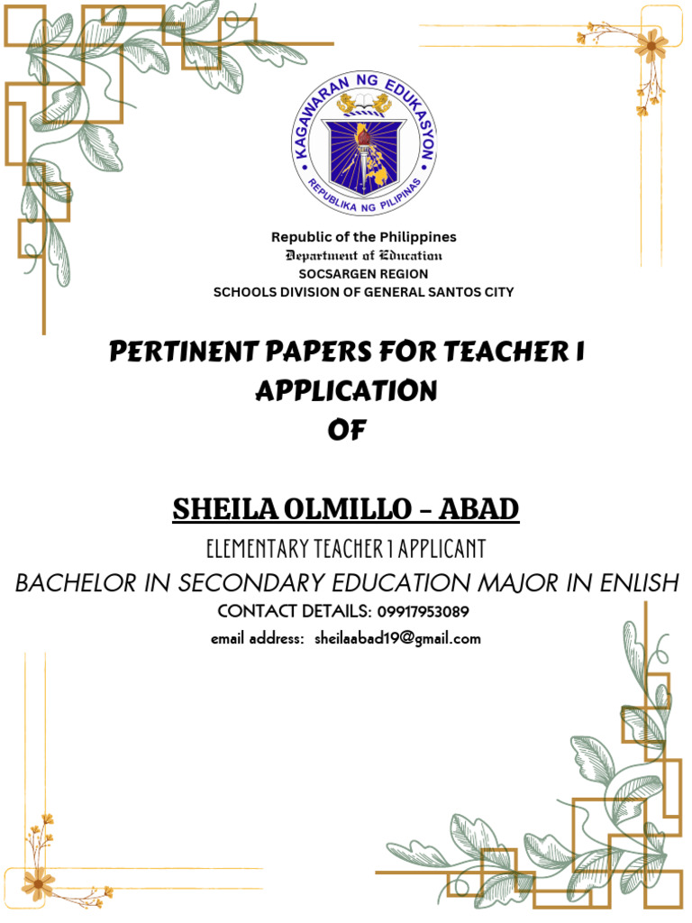 PERTINENT PAPERS FOR | PDF