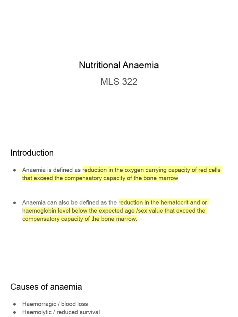 Iron Deficiency and Nail Changes | PDF | Anemia | Iron