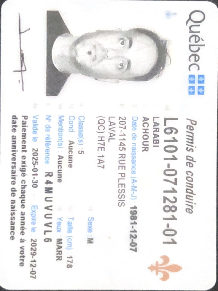 Permis de Conduire | PDF
