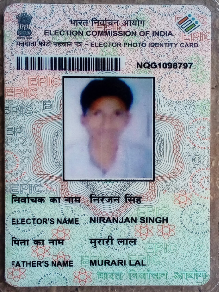 Elector Photo Identity Card-A | PDF