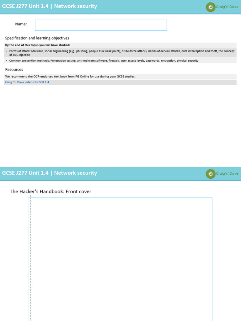 Mason Thompson 1 4 Workbook Pdf Security Network Security