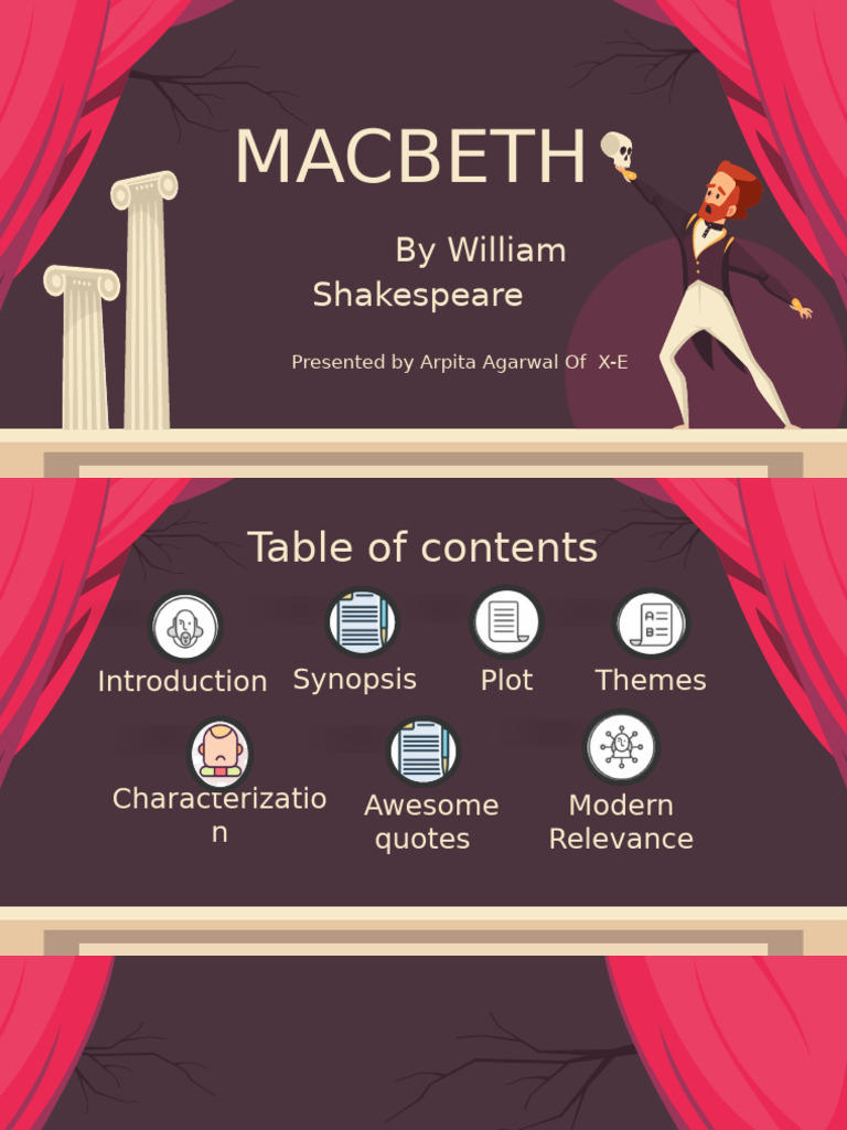 Imperial Theme in Macbeth Explained | PDF | Macbeth | Shakespearean ...