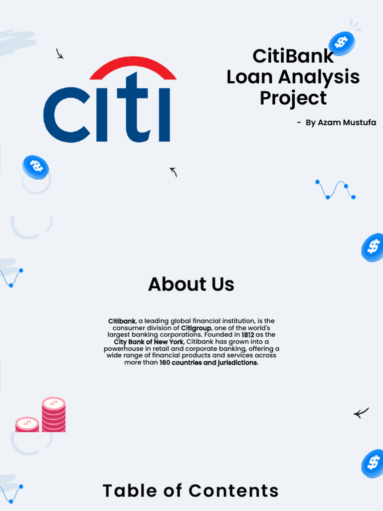 Citibank Loan Risk Analysis Insights | PDF | Loans | Credit