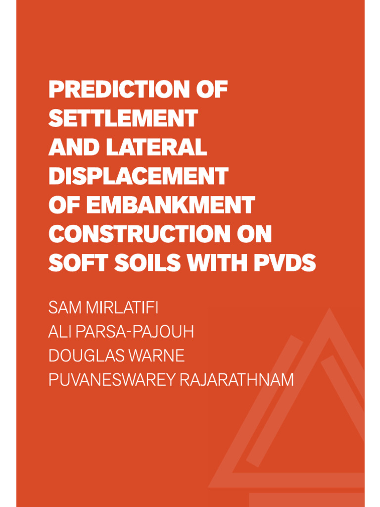 Prediction of Settlement and Lateral Displacement of Embankment ...
