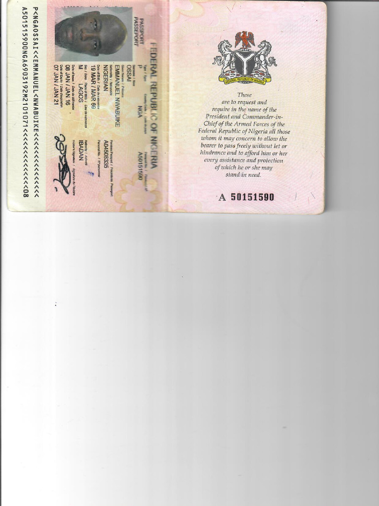Passport Page | PDF