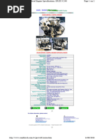 ISUZU C240 Engine Data | PDF