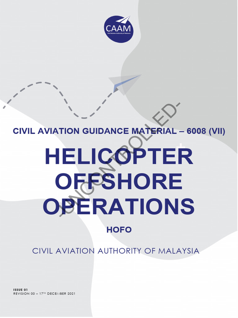 HOFO Guidance for Helicopter Operations | PDF | Aerodrome | Instrument ...