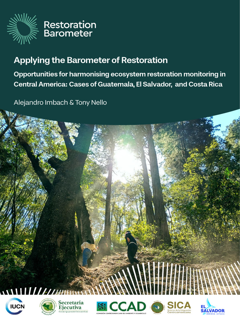 Applying theBarometer of Restoration | PDF | Conservation Biology ...